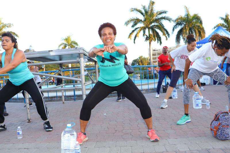 Jamaica Moves’ ‘Move it Monday’ closes with a bang! - Jamaica Observer