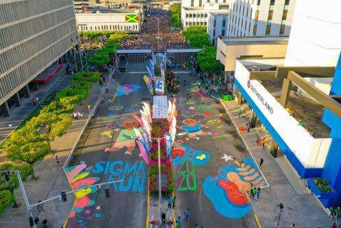 That Sigma Run mural - Jamaica Observer