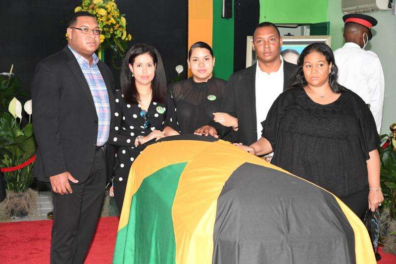 PHOTOS: Mourners pay respects to Shahine Robinson at JLP headquarters ...