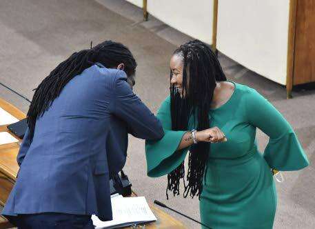 Tova Hamilton sworn in as Gov't senator - Jamaica Observer