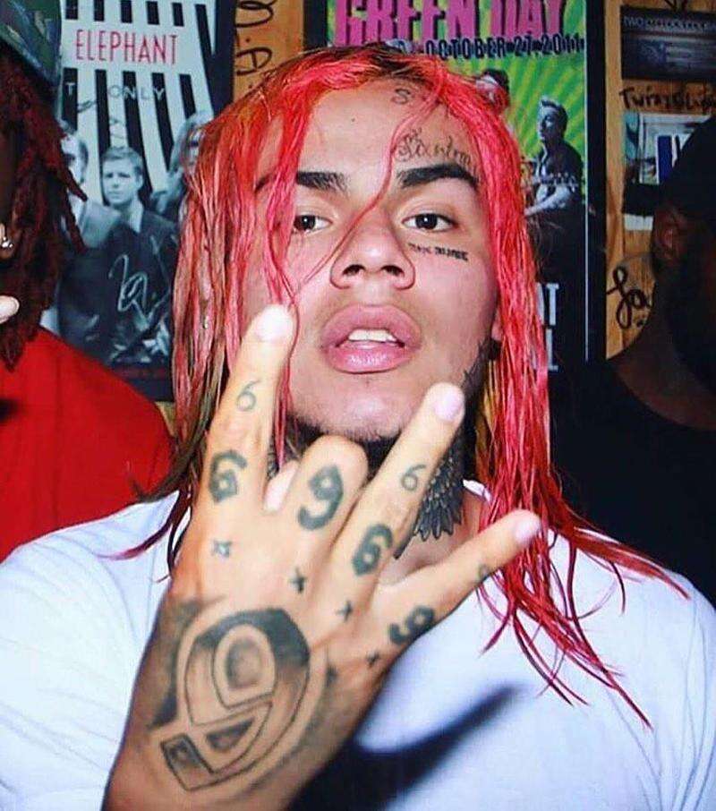 Tekashi 6ix9ine debuts frontal wig - Jamaica Observer