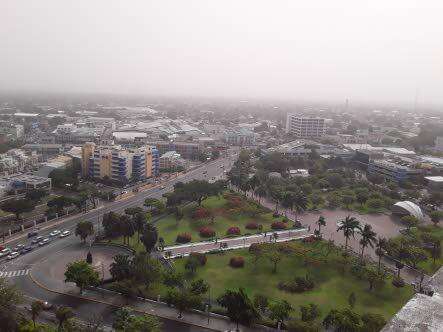 NEPA reporting increased dust particles from Saharan dust plume ...
