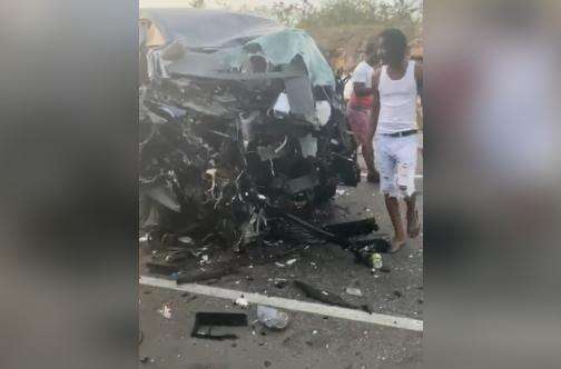 UPDATE: Five hospitalised after St James crash - Jamaica Observer