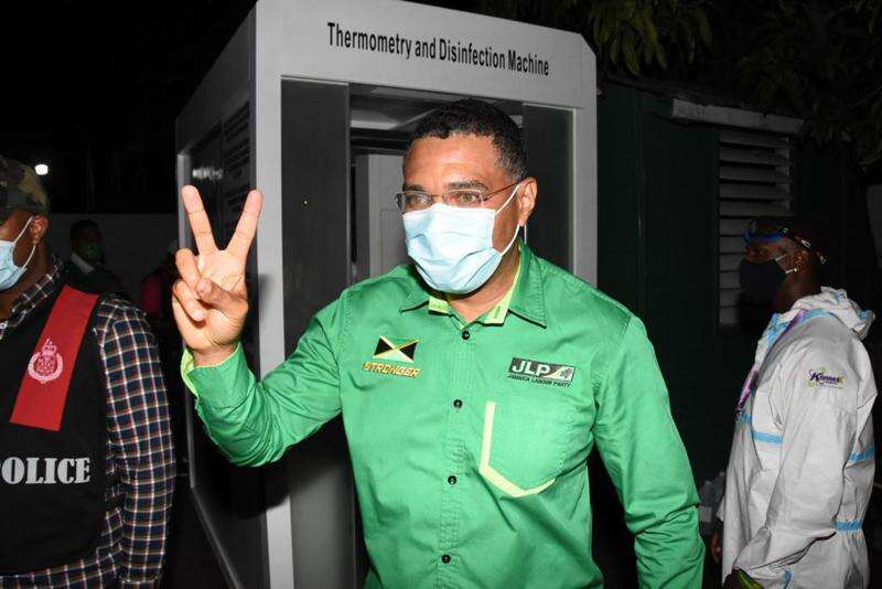 JLP landslide - Jamaica Observer