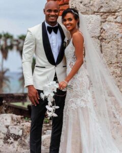 Asafa, Alyshia Powell share intimate scenes from their wedding day ...