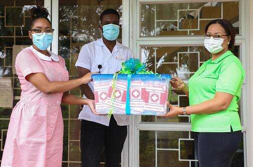 Sagicor Foundation donates PPE to UWI nursing students - Jamaica Observer