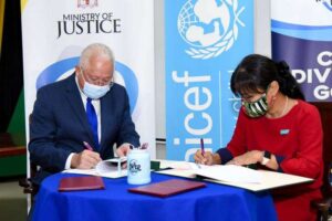 MOU signed to strengthen child diversion programme - Jamaica Observer