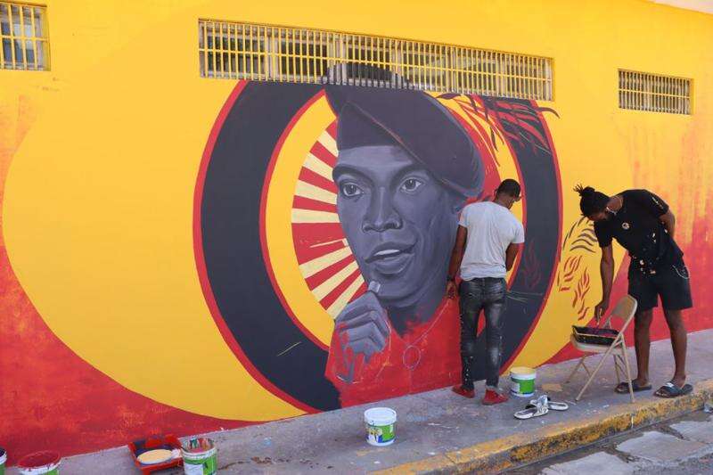 Murals paying homage to Reggae history for downtown Kingston - Jamaica ...