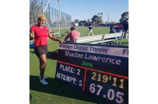 Shadae Lawrence says record throw no surprise - Jamaica Observer