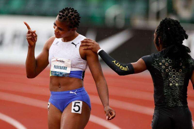 Blessing Okagbare clocks wind aided 10.63 - Jamaica Observer
