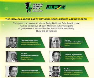 Applications for JLP scholarships now open - Jamaica Observer
