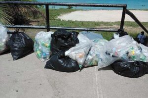 200 lbs of garbage removed from MoBay beach - Jamaica Observer