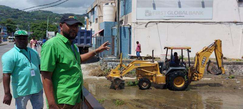 Drains being cleared in Ocho Rios to minimise impact of hurricanes ...