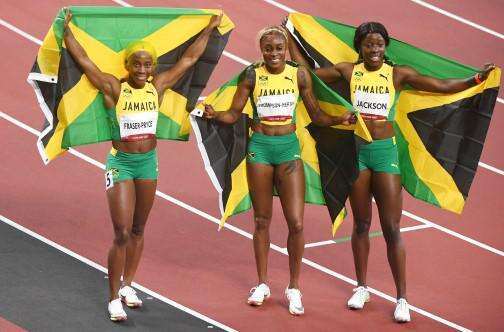 Big gifts for sprint queens, Jamaica team - Jamaica Observer