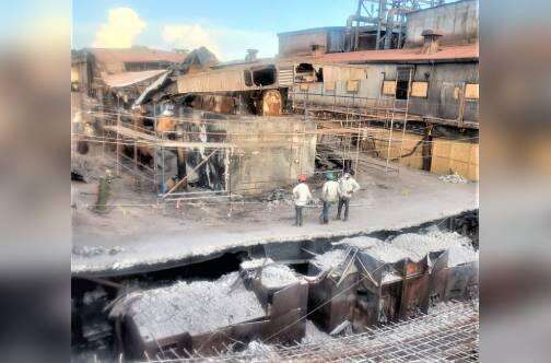 Jamalco making rebuilding progress after fire - Jamaica Observer