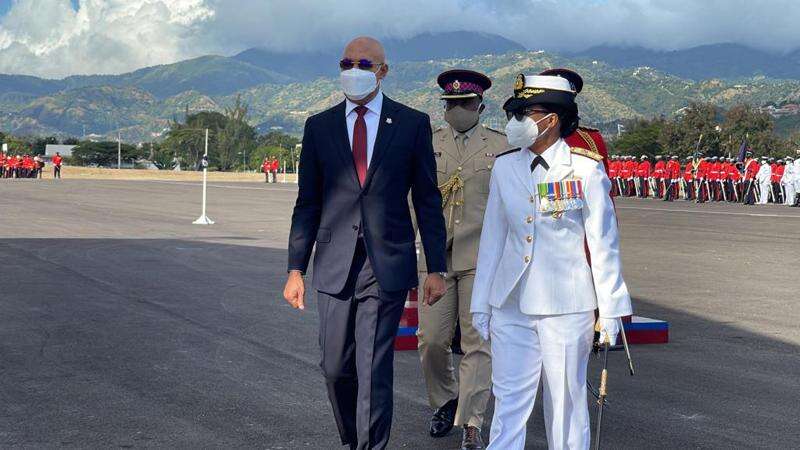 WATCH: Newly appointed CDS arrive at JDF Change of Command Parade ...