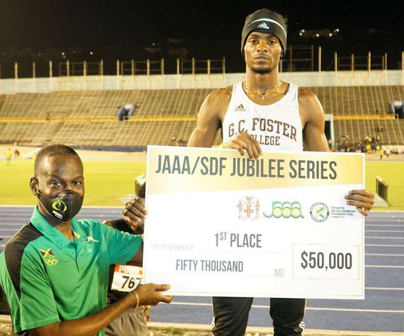 Jamaican 400m world lead for Barnes at JAAA/SDF Jubilee Series ...
