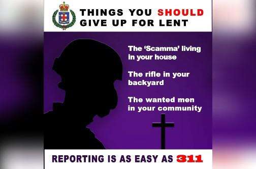 'Give up criminals for Lent', police urge citizens - Jamaica Observer