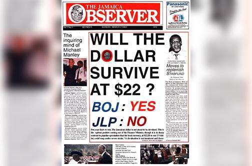 Observer marks 29 years today with firm commitment to Jamaica - Jamaica ...