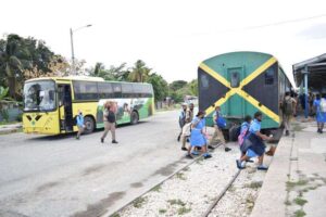 WATCH: More students taking school train - Jamaica Observer