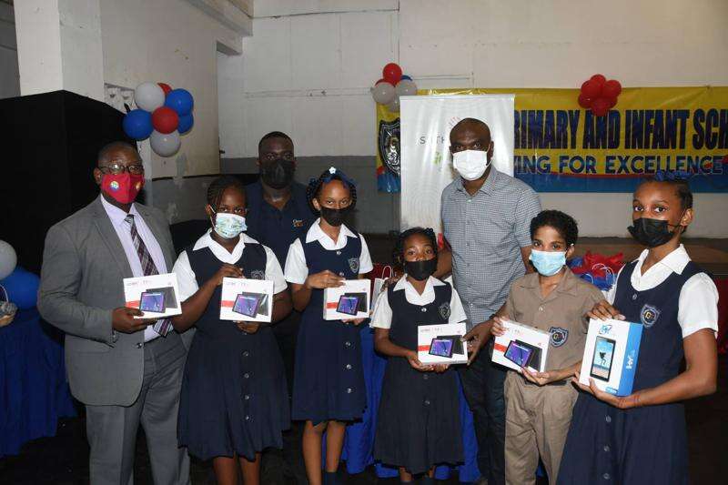 Hope for Dupont Primary as past student spearheads tablet donation ...
