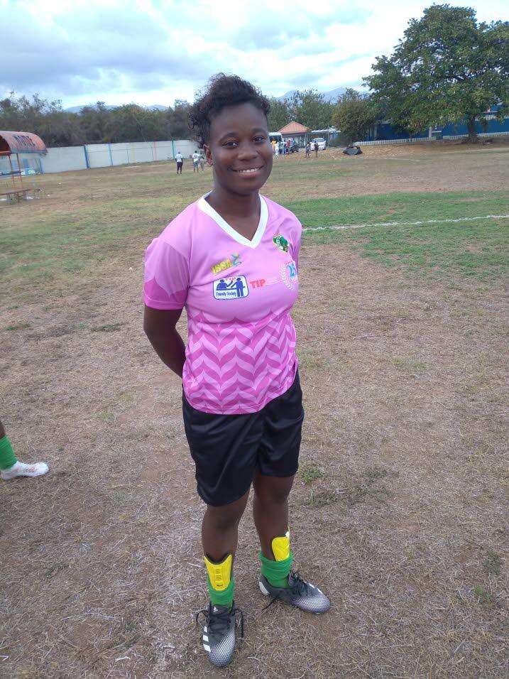 Defender Janiel Mignott enjoying Reggae Girlz ride - Jamaica Observer