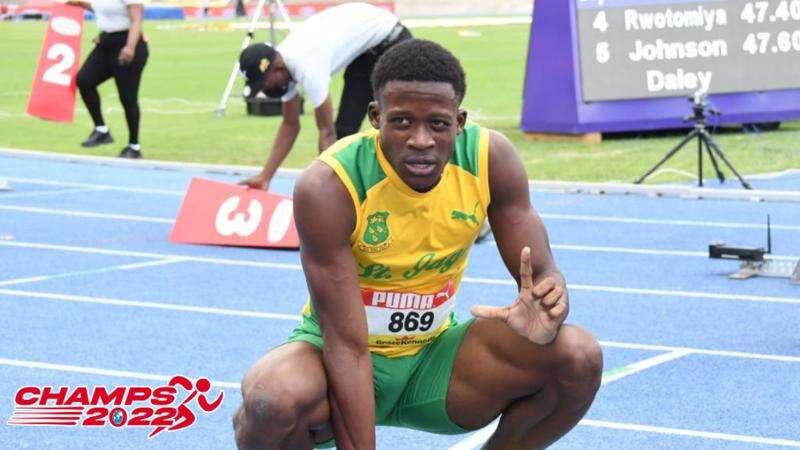 Champs 2022: St Jago's Prince leads qualifiers into Class One 400m finals - Jamaica Observer