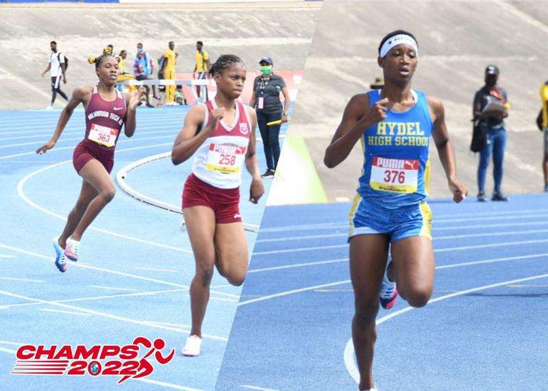 Champs 2022: Baker, Campbell advance in Girl's Class 2 400m - Jamaica Observer