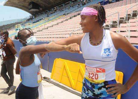 CHAMPS 2022: Mt Alvernia's Foster moves on in girl's Class 2 long jump ...