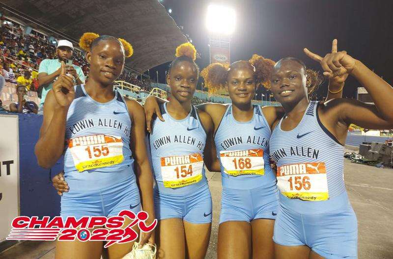Champs 2022: Edwin Allen runs World High school record in Class 1 ...