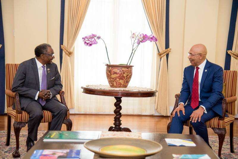 GG MEETS TOP US ENVOY NICK PERRY - Jamaica Observer