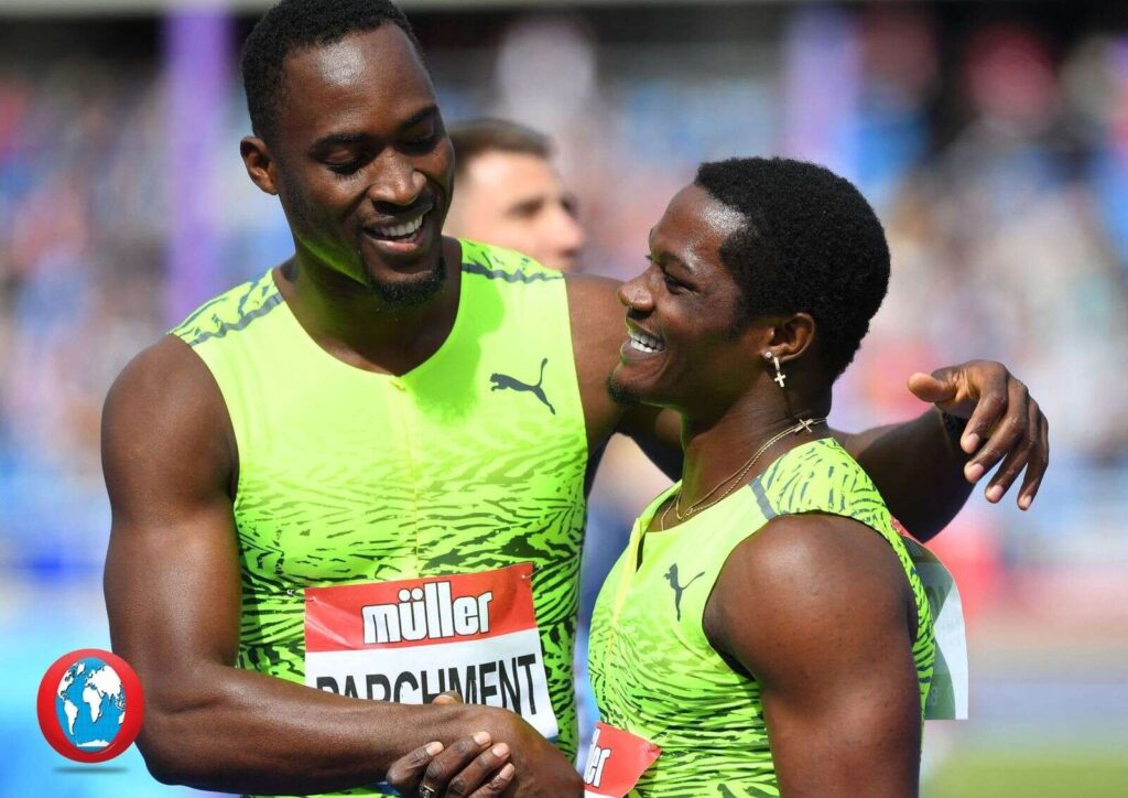 Parchment wins 110m hurdles at Birmingham Diamond League in world ...