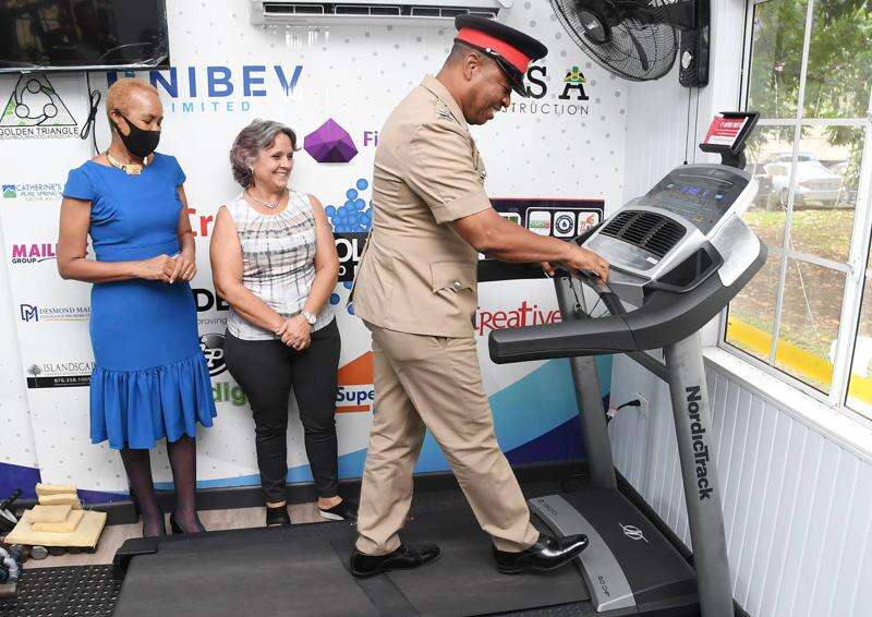 Matilda’s Corner police get a gym - Jamaica Observer