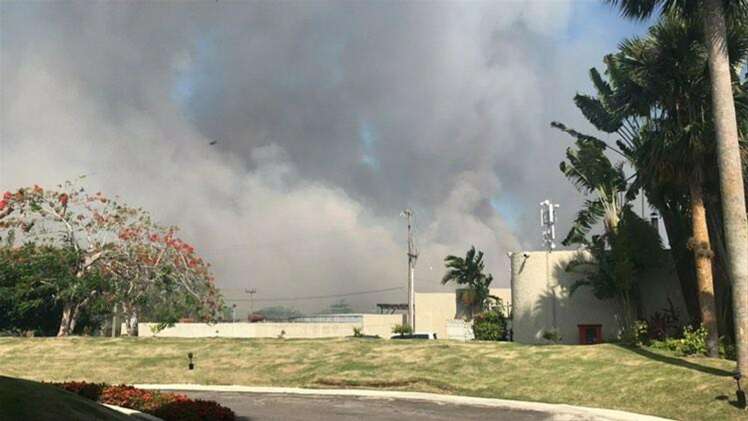 Morass fire leaves Negril blanketed in smoke - Jamaica Observer
