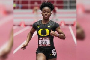 Kemba Nelson wins first pro race, Kerrica Hill takes over U-20 lead ...