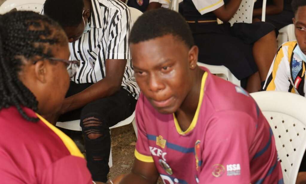 PHOTOS: Tearful farewell for STATHS footballer Omar Laing - Jamaica ...