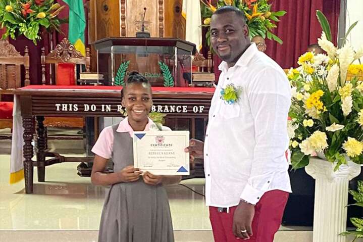 Irwin Primary top-performing PEP student Rebecca Keane could not be ...