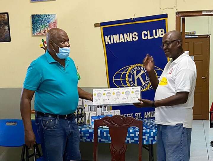 Kiwanians fete birthday celebrants at children's home - Jamaica Observer