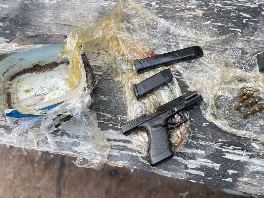 WATCH: Gun found 5-feet underground in St Andrew - Jamaica Observer