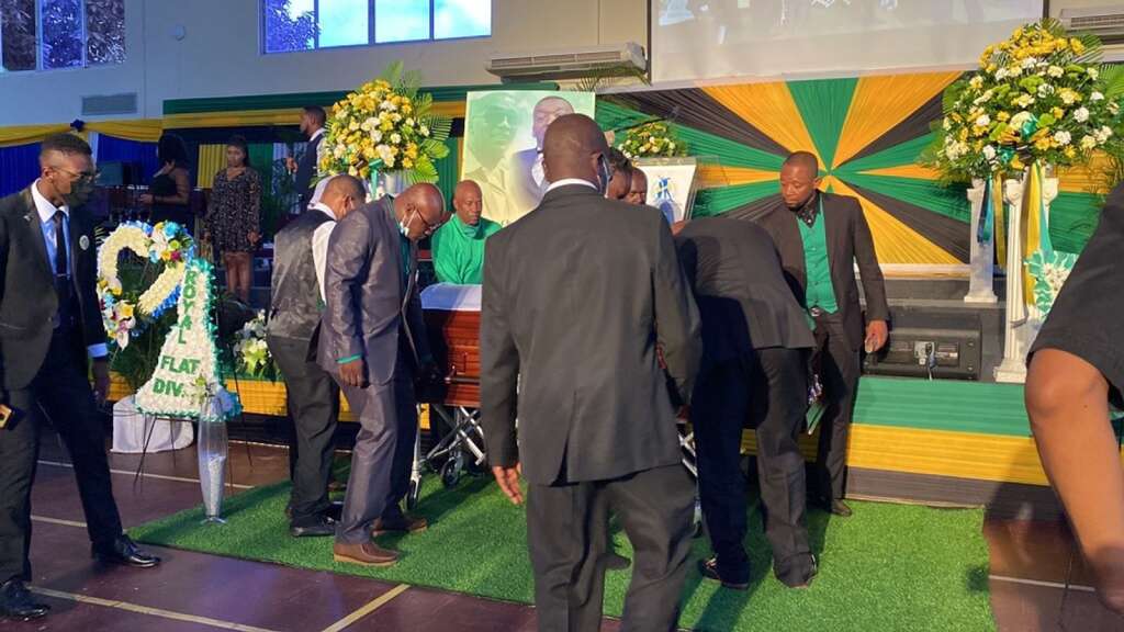 WATCH: Scores turn out for funeral of ‘Pancho’ Francis in Mandeville ...