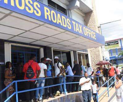 Cross Roads tax office closed until September 2, 2022 - Jamaica Observer
