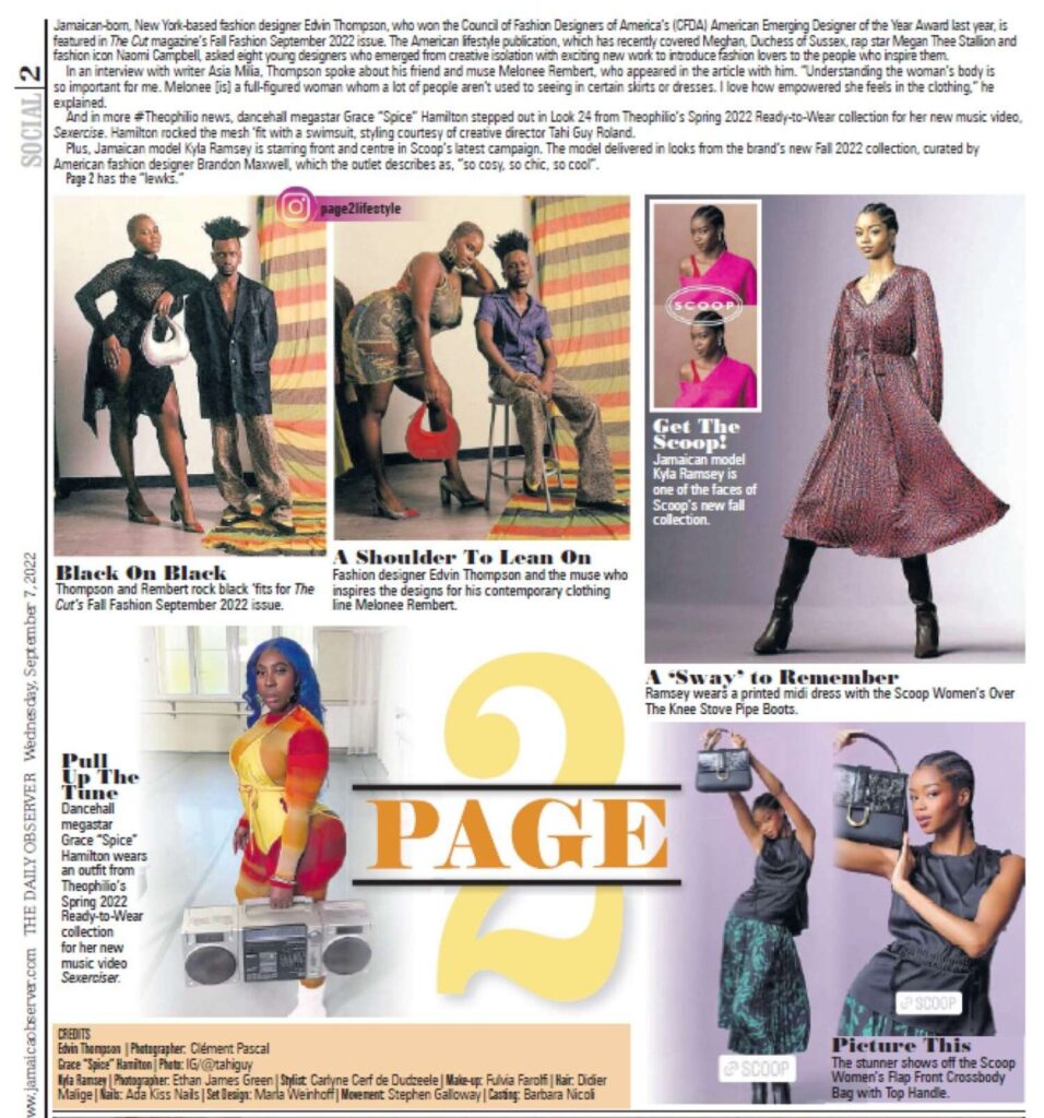 Wednesday, September 7, 2022 - Jamaica Observer