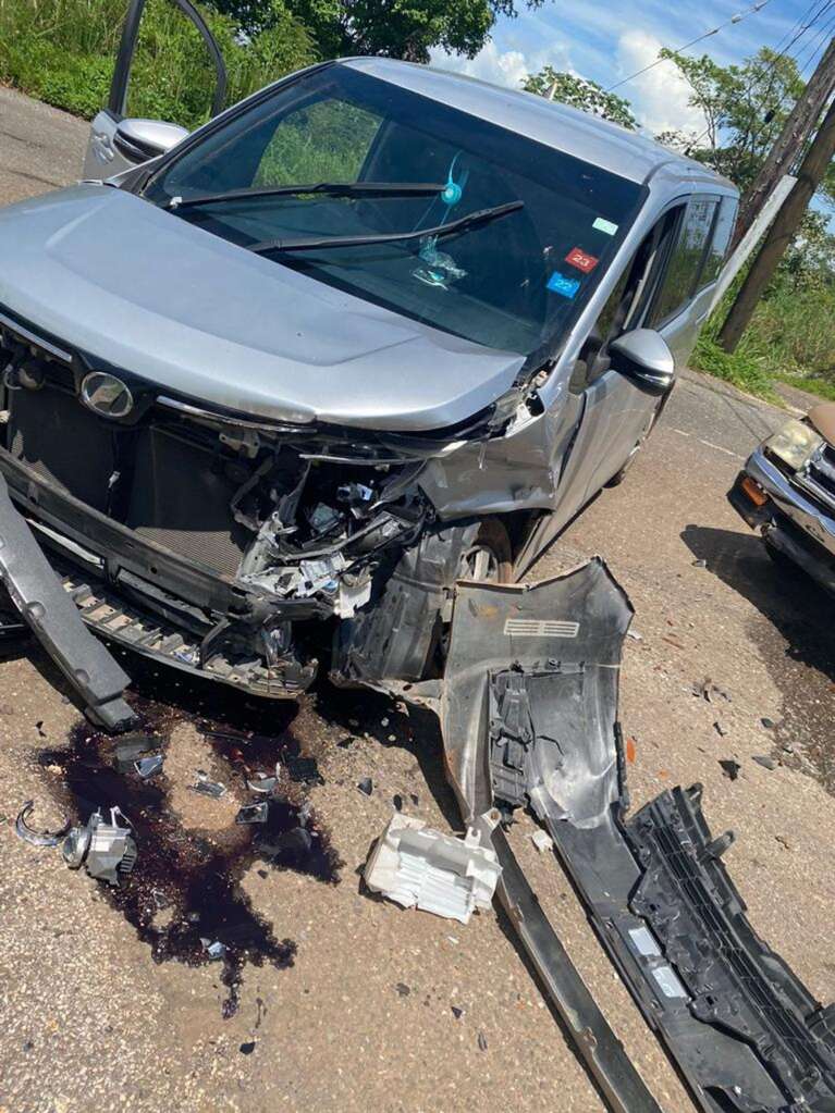 MP Rhoda Crawford escapes serious injury in two-vehicle Manchester ...