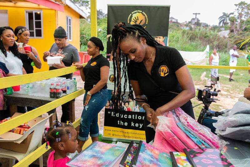Keturah Hamilton gives back - Jamaica Observer