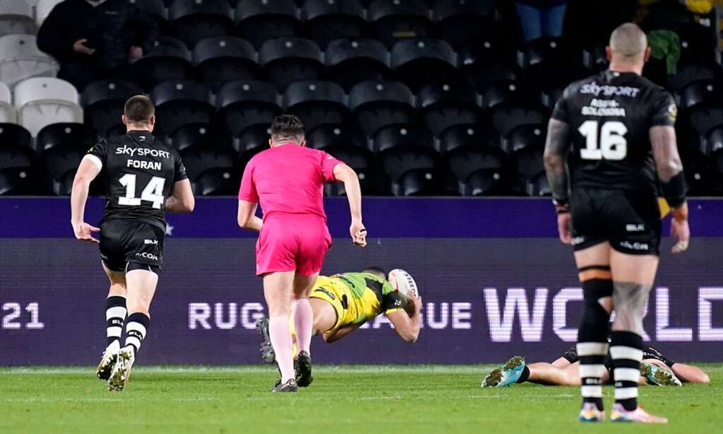 Reggae Warriors score first-ever World Cup try in defeat to New Zealand ...