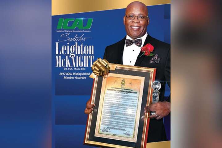 McKnight appointed executive-in-residence at MSBM - Jamaica Observer