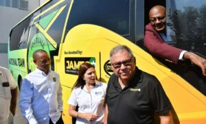 JFF receives new team bus - Jamaica Observer