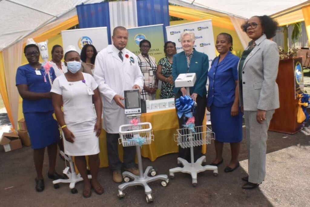 Port Maria Hospital gets equipment from JN Foundation - Jamaica Observer