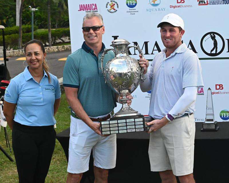 Thrilling climax as American Cover cops Open golf prize - Jamaica Observer