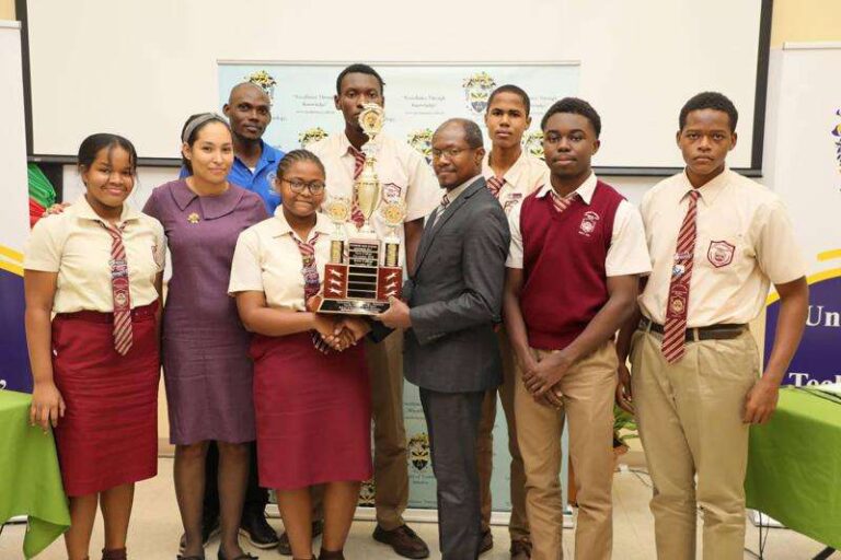 Herbert Morrison Technical High wins 4th annual UTech mathematics ...